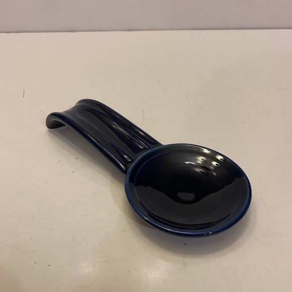 Fiesta | Kitchen | Vintage Fiesta Fiestaware Cobalt Blue Spoon Rest ...